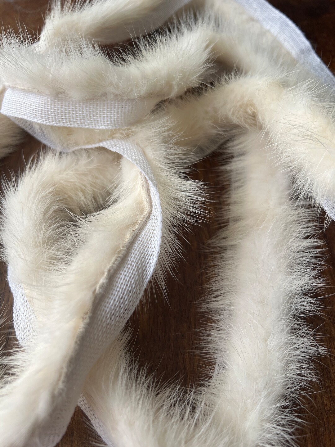 Genie Mink Fur Trim, Piping 1y DIY - Etsy