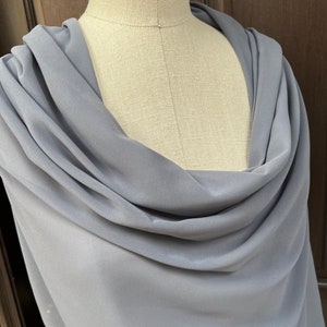 Periwinkle Dark Chiffon Shawl Wrap Scarf - Etsy