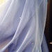 Periwinkle Chiffon Shawl Wrap Scarf With Rhinestones - Etsy