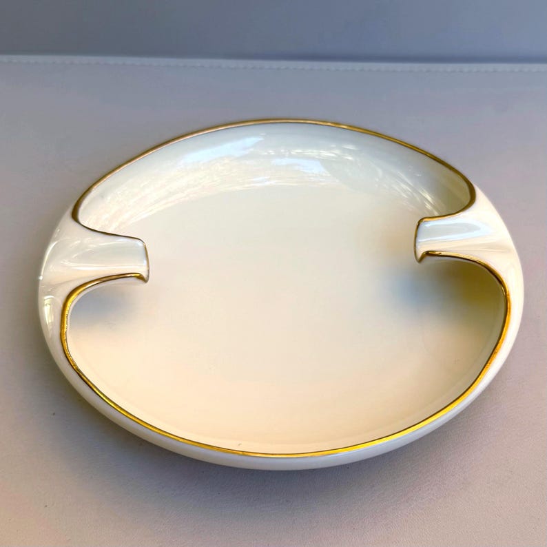 Vintage Lenox Ashtray, Cape Cod Cigarette Box, and Wooden Cigarette ...