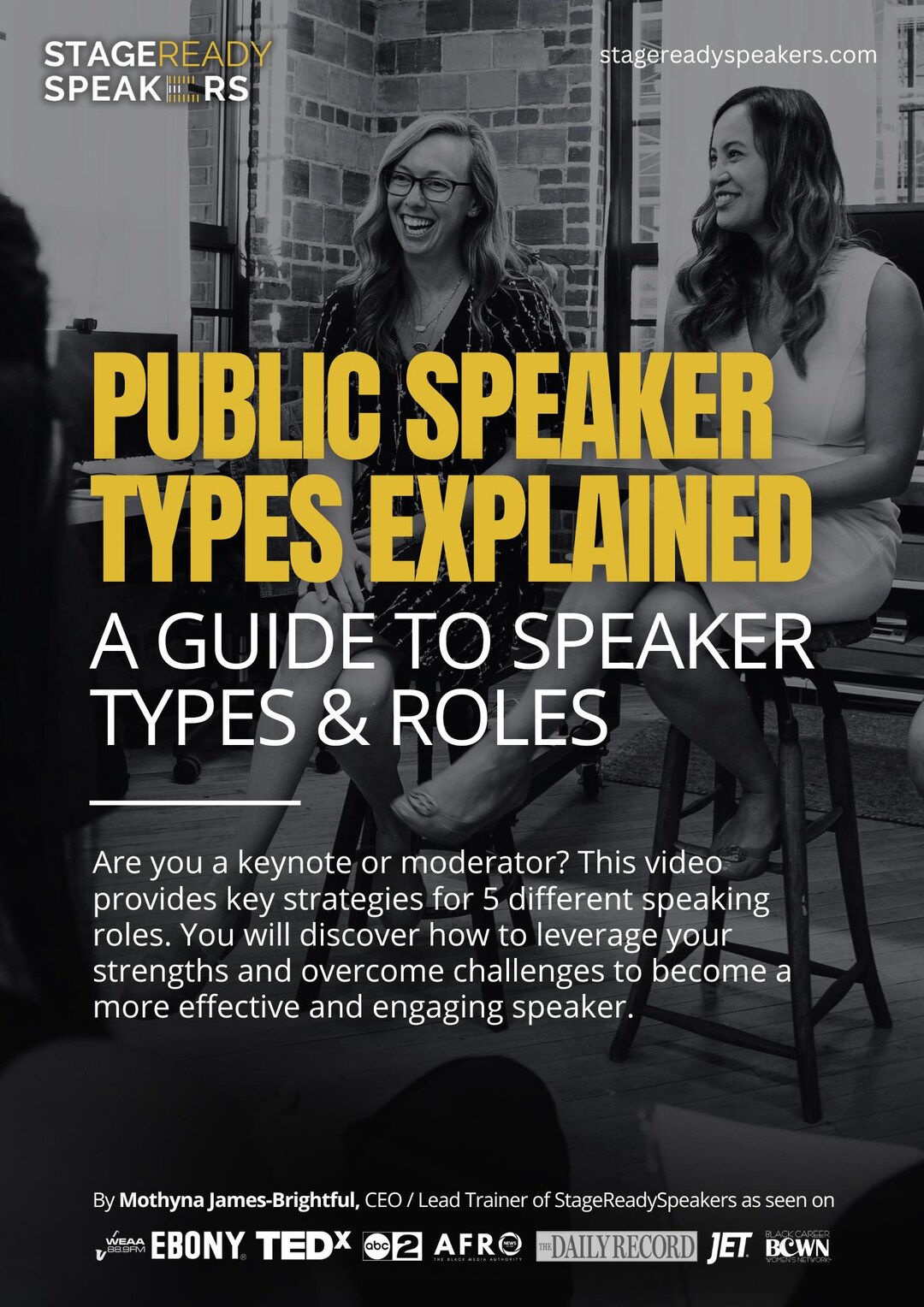 Public Speaker Types Explained - A Guide to Speaker Types & Roles ...