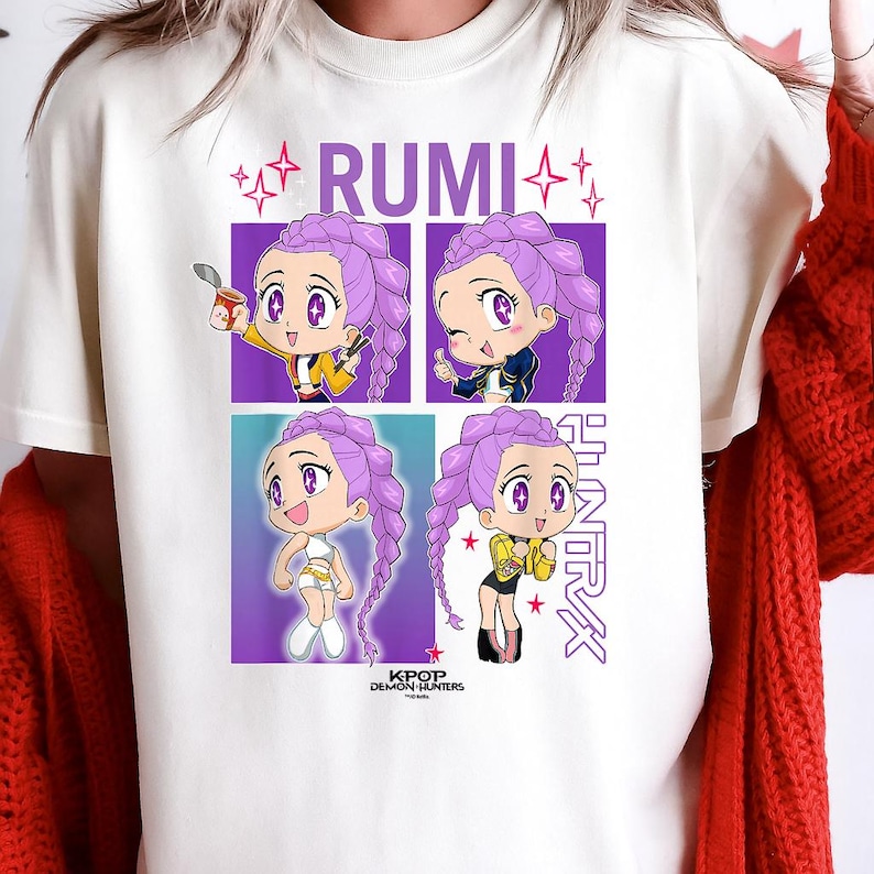 Kpop Demon Hunters Rumi PNG SVG – Official Digital Design for Fans ...