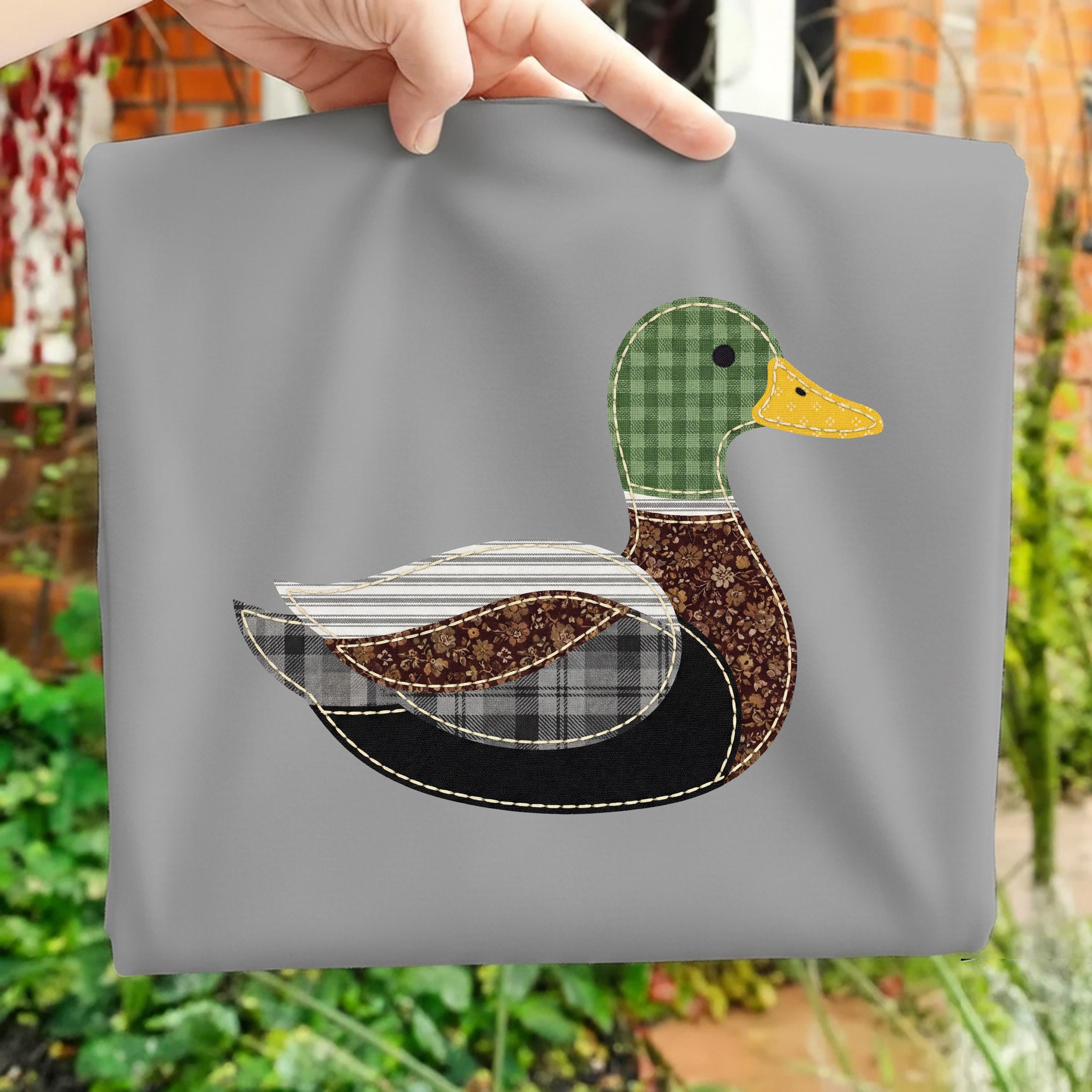 Patchwork Duck PNG | Farmhouse Appliqué Design (digital Download) - Etsy