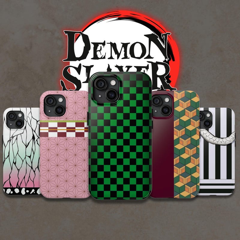 Demon Slayer Phone Case - Etsy