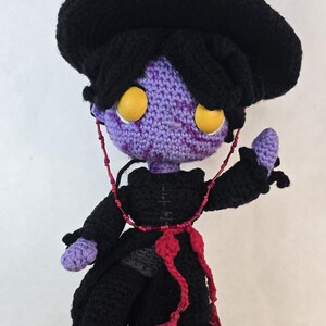 Jinu, Kpop Demon Hunter Crochet Pattern: Amigurumi Figure (PDF Download ...