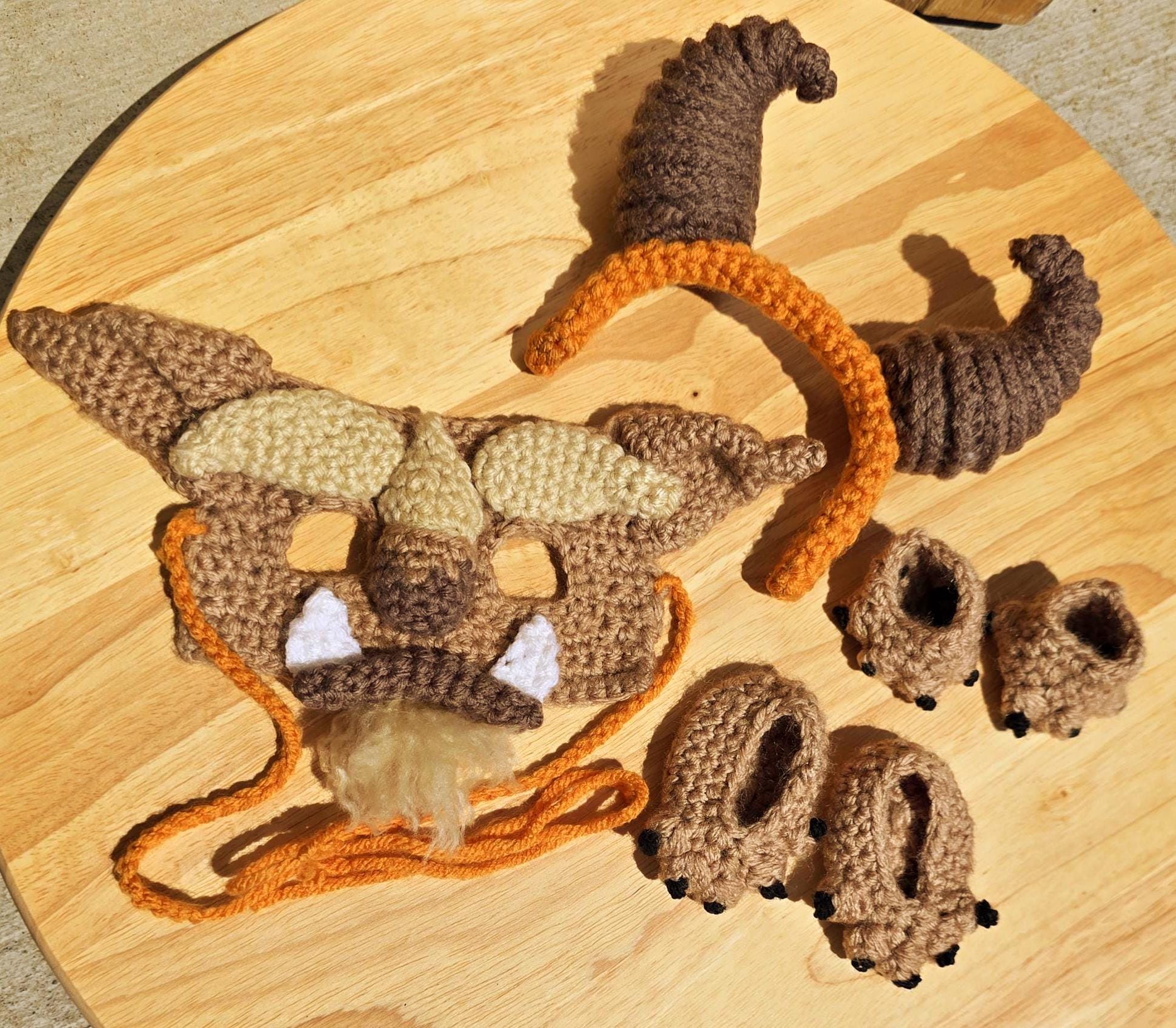 Prince Adam Crochet Pattern: With Beast Costume Amigurumi (PDF Digital ...