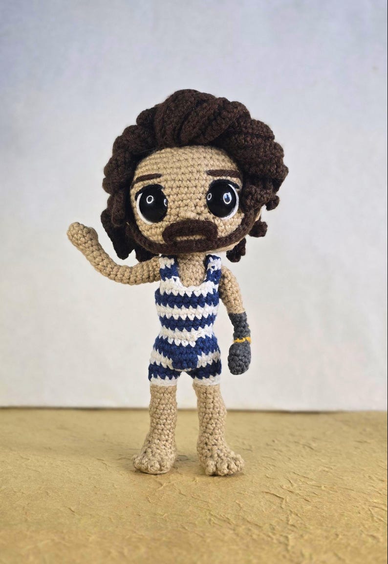 Gustave, Swimsuit Outfit, Crochet Pattern: Amigurumi Instructions (PDF ...