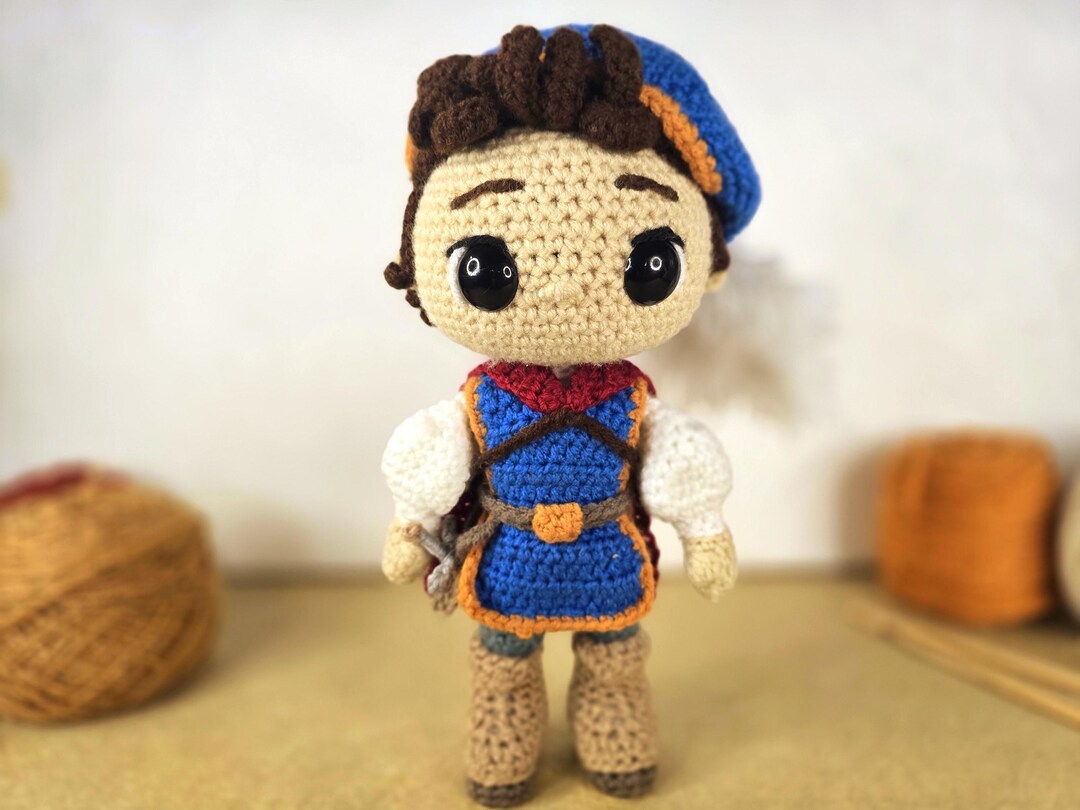 Prince Florian Amigurumi Crochet Pattern: Fairy Tale Plushie (PDF ...