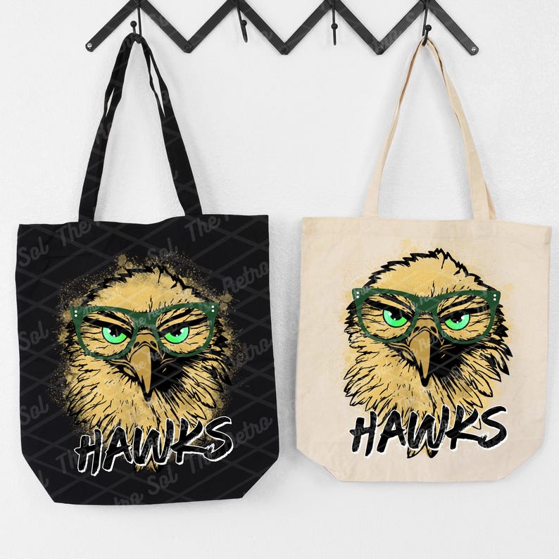 Hawks PNG, Glasses Hawk PNG Logo (digital Download), Gold Hawk, Hawks ...
