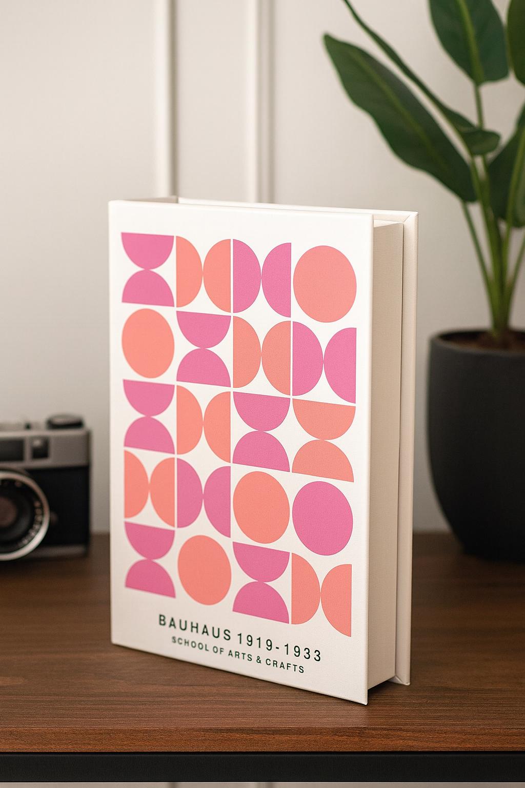 Decorative Fake Book Storage Boxes: Bauhaus Geometric Design - Etsy