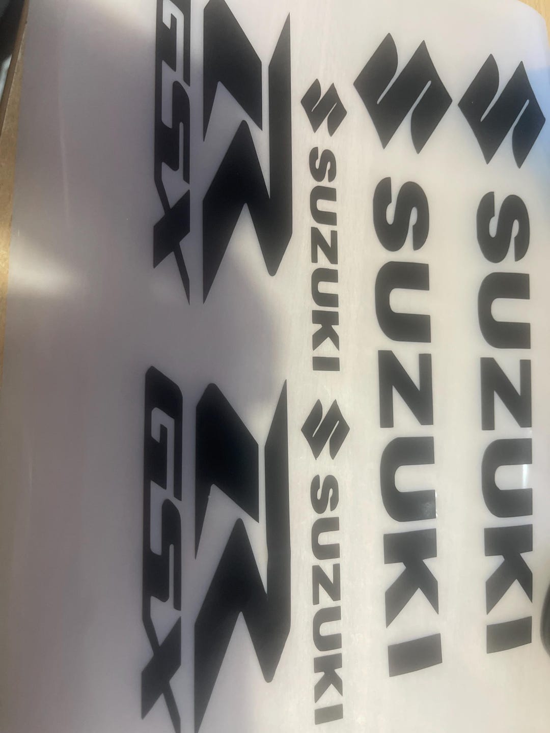 Motorcycle, Suzuki Decals Many Colors Available - Etsy
