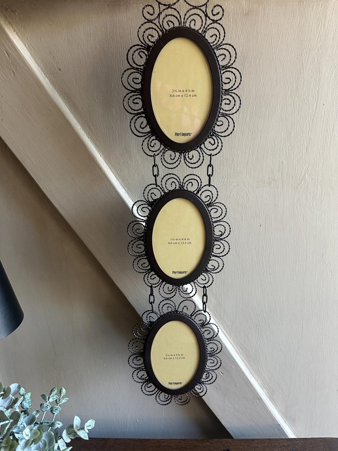 Pier 1 Imports Wire Three-picture Hanging Frame - Etsy