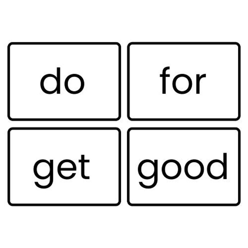 Pre-k and Kindergarten Sight Word Flash Cards - Free Tracing Sight Word ...