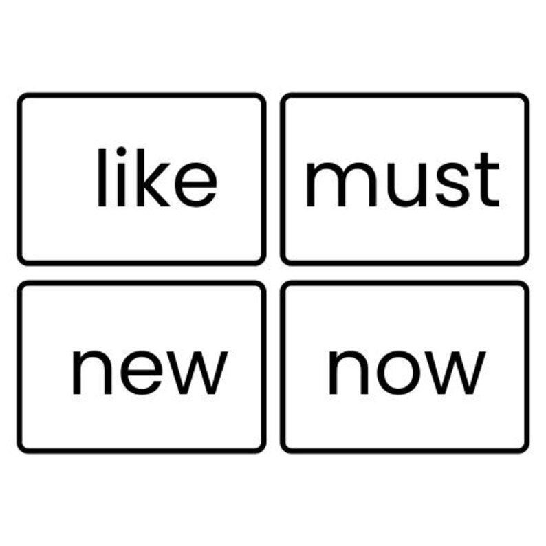 Pre-k and Kindergarten Sight Word Flash Cards - Free Tracing Sight Word ...