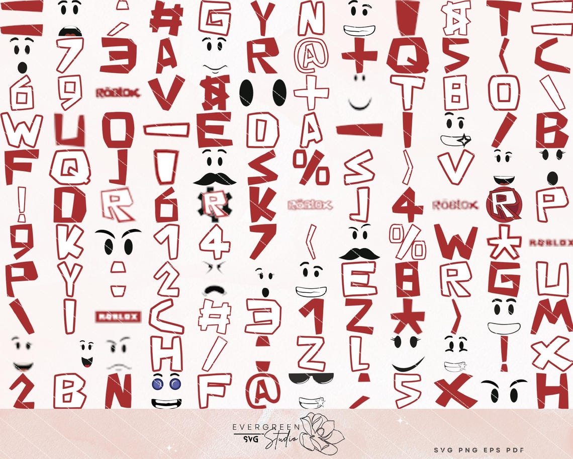 Robl.ox SVG PNG EPS Files Bundle, Robl.ox Layered, Robl.ox Clipart ...