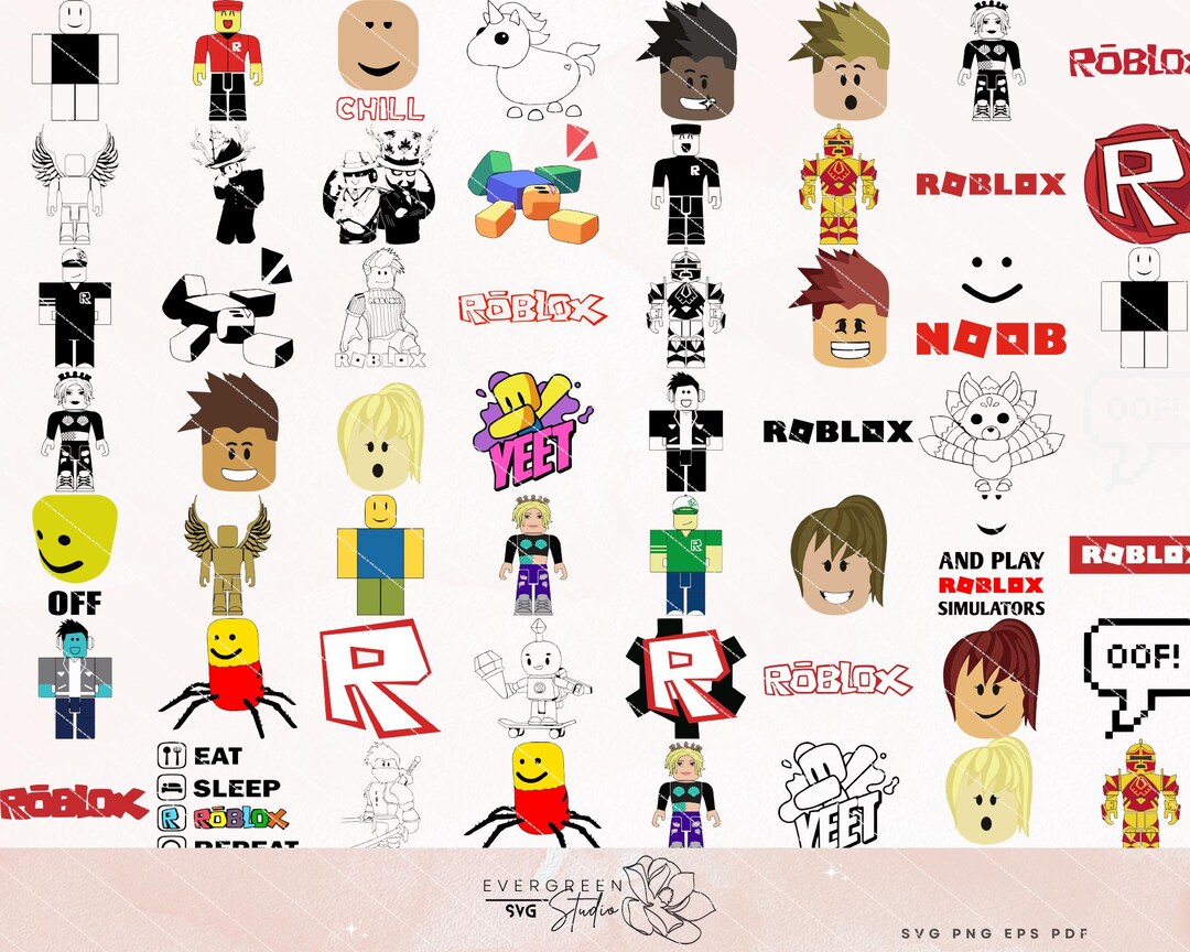 Robl.ox SVG PNG EPS Files Bundle, Robl.ox Layered, Robl.ox Clipart ...