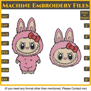 Labubu Original Stitch - Etsy