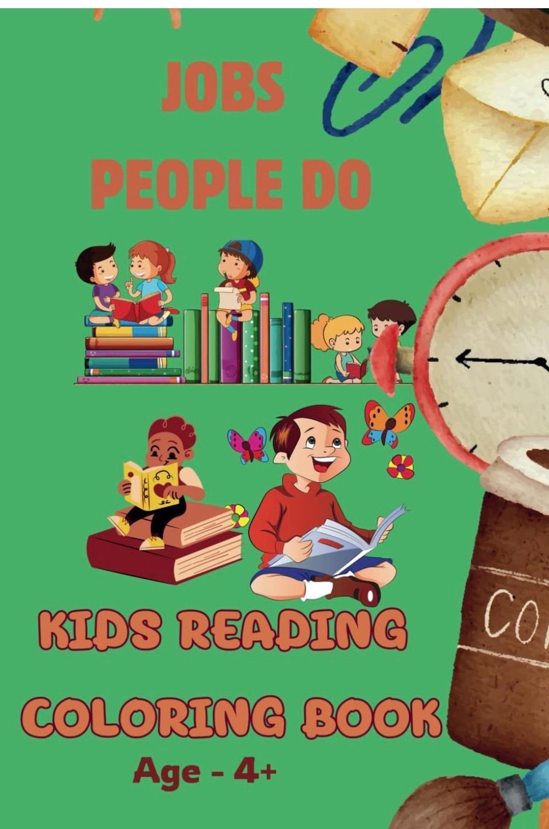 People JOBS Learn and Colour Book. for Ages 4+ - Etsy