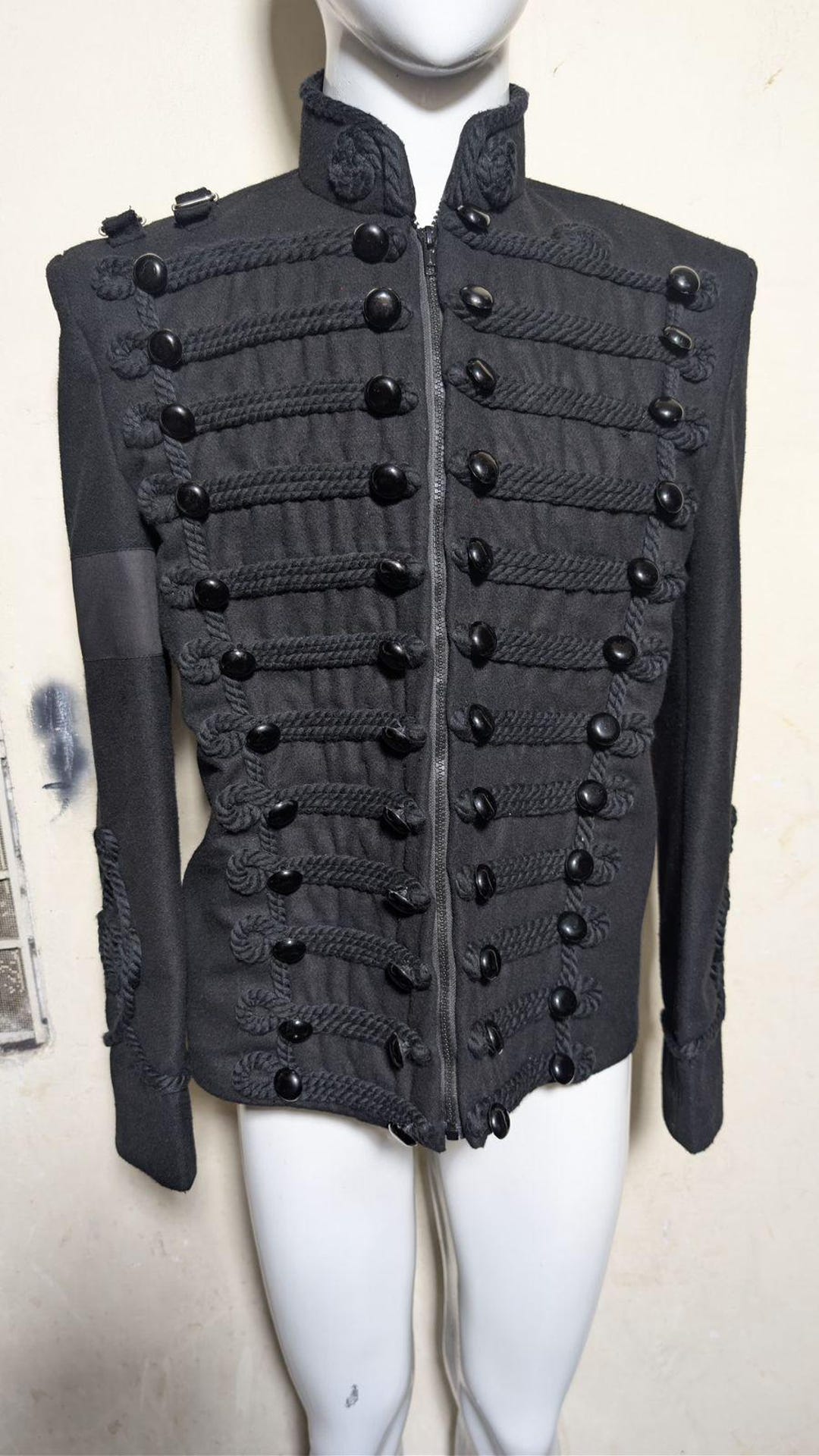 Mens Handmade Military Officer Style Hussar Wool Tunic Jacket - Etsy