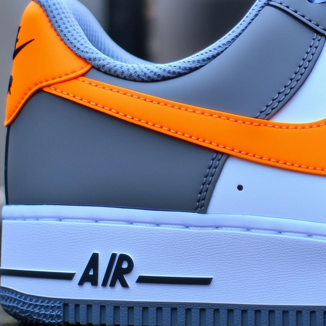 Nike Air Force 1 Custom Sneakers | Sunset Storm - Etsy