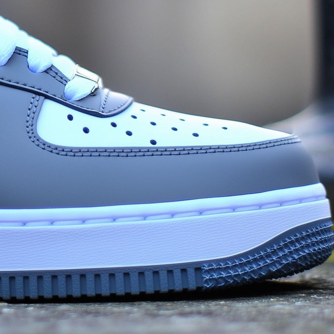Nike Air Force 1 Custom Sneakers | Sunset Storm - Etsy