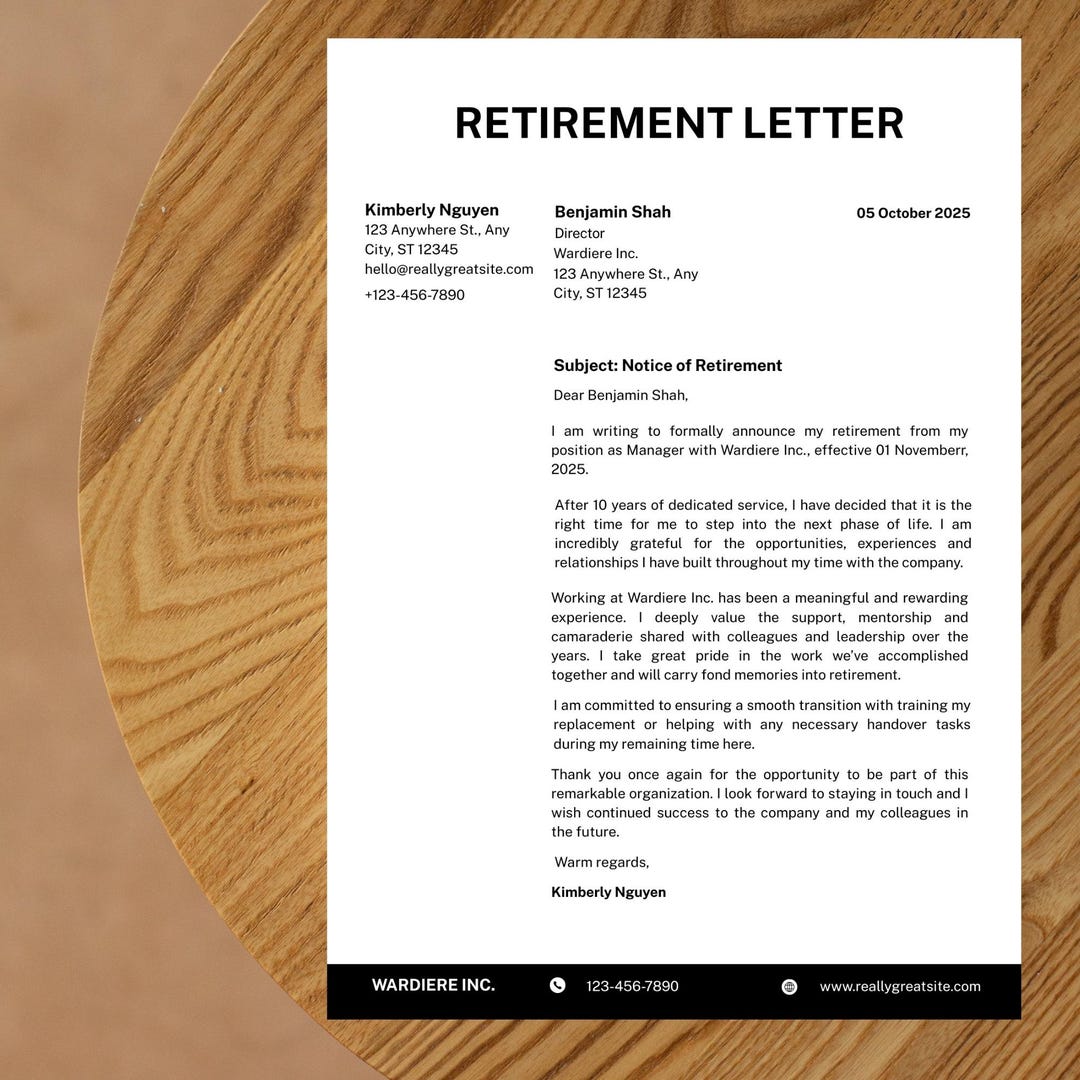 Letter of Recommendation Template-editable Reference Letter ...