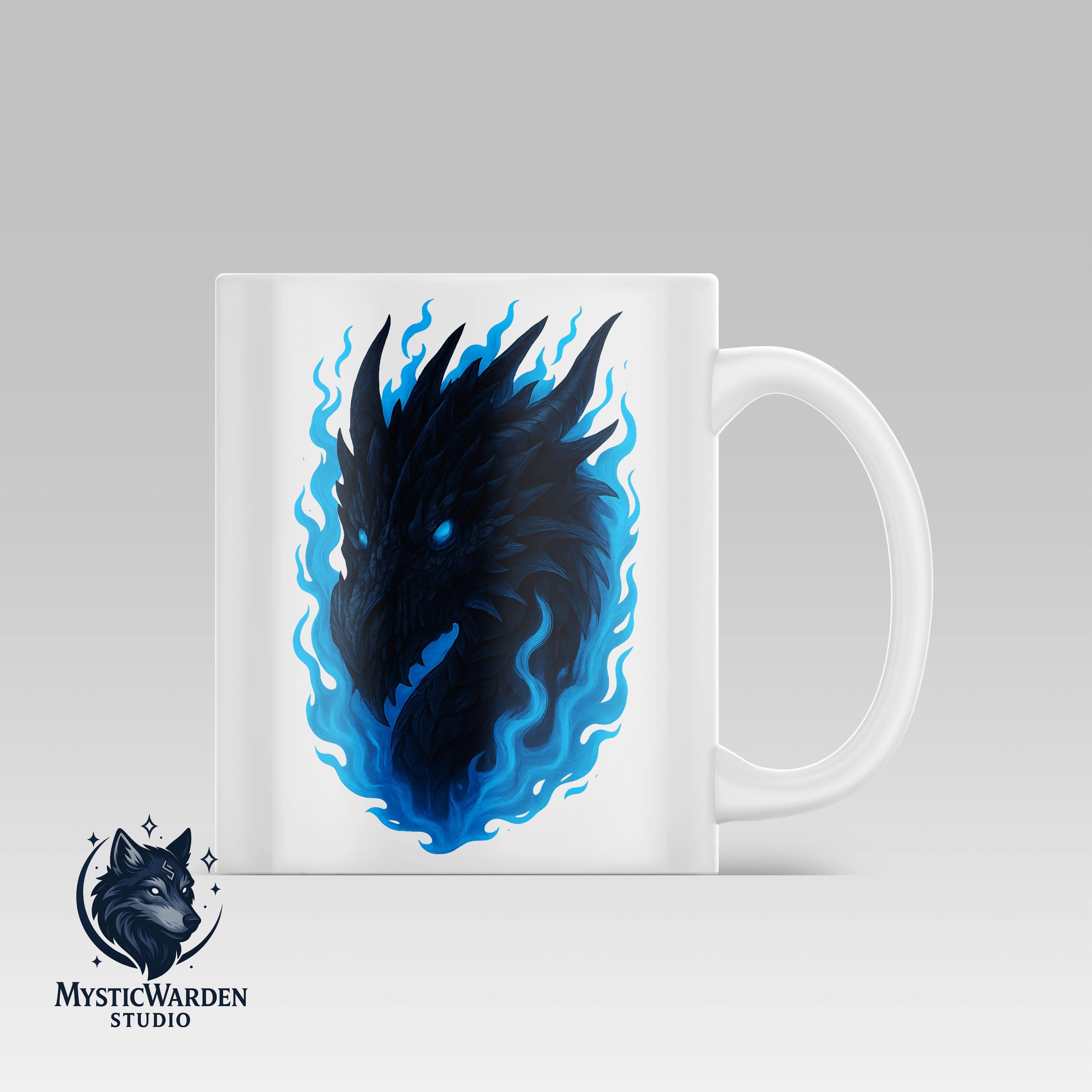 Mystic Blue Flame Head PNG | Fantasy Spirit Clipart | Magical Fire ...