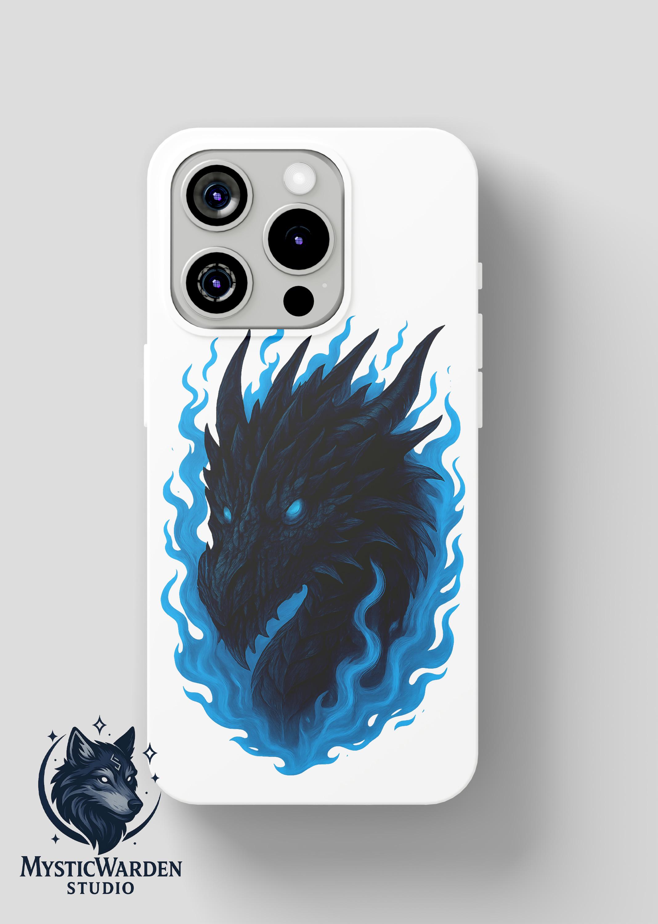 Mystic Blue Flame Head PNG | Fantasy Spirit Clipart | Magical Fire ...