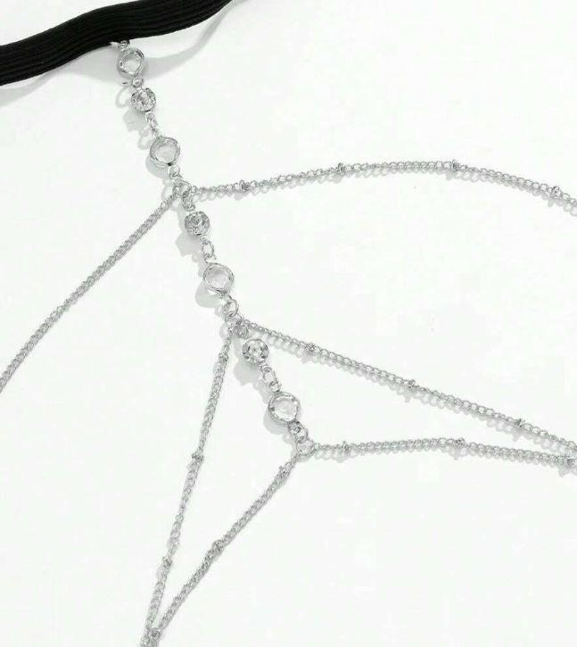 Minimalist Layered Thigh Chain Minimalist Body Chainleg Chain Beach ...