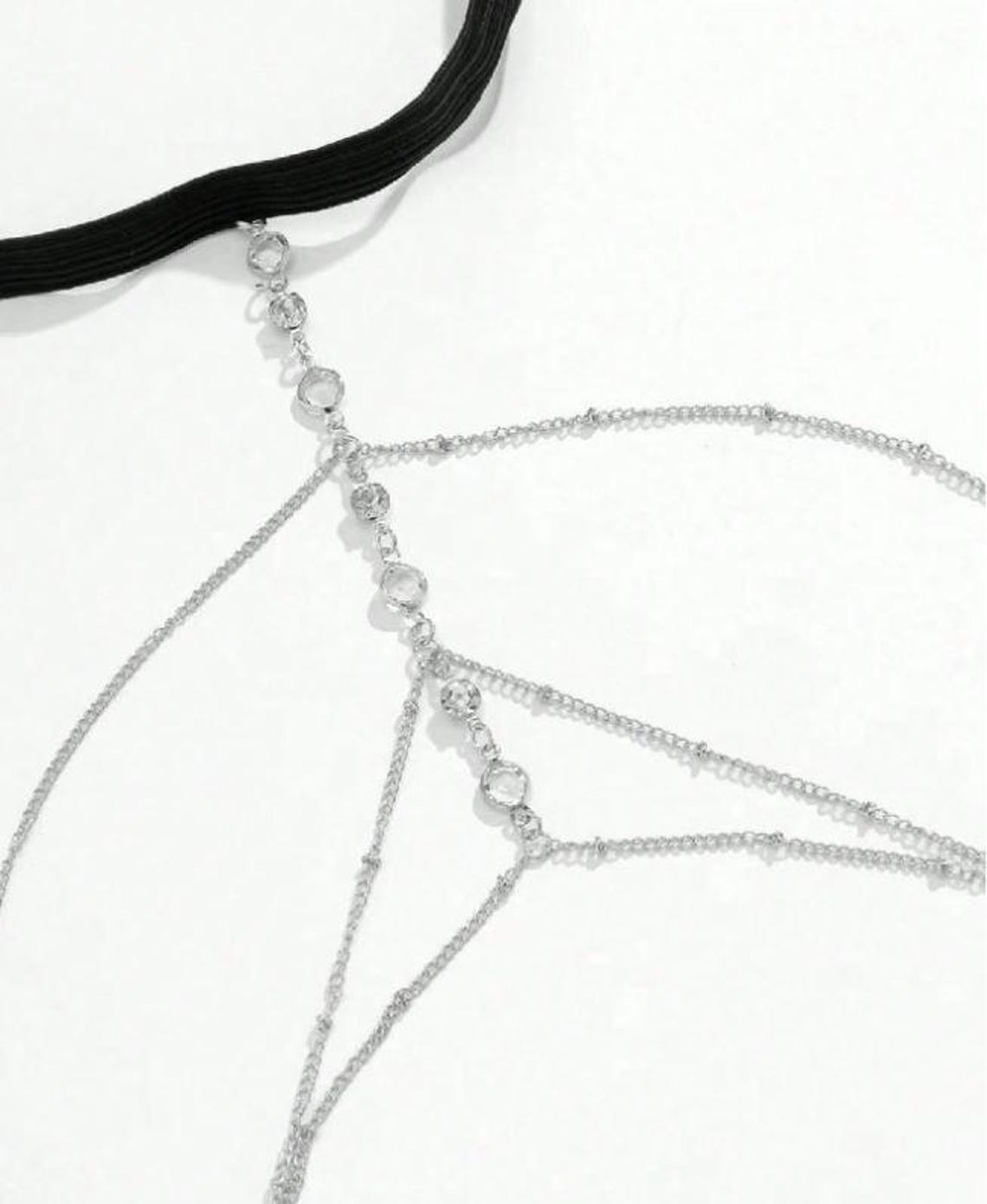 Minimalist Layered Thigh Chain Minimalist Body Chainleg Chain Beach ...