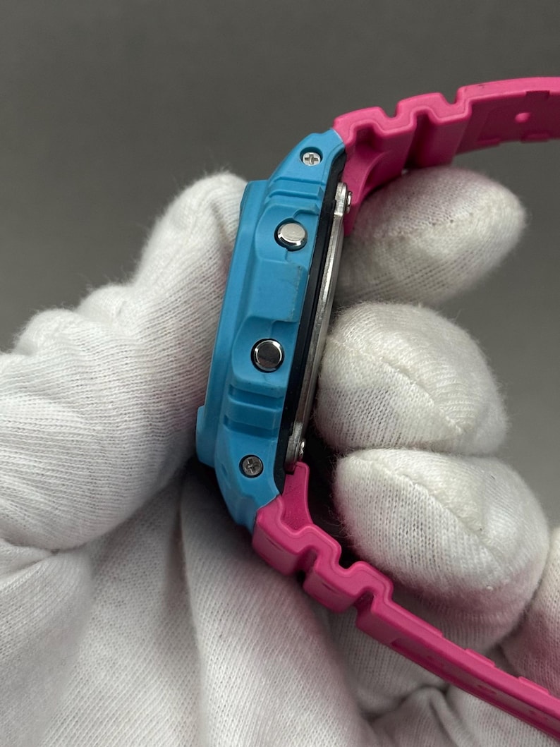Rare CASIO G-shock Ads-5600tb-4bjf Throwback 80’s Pink Rare Edition NOS ...