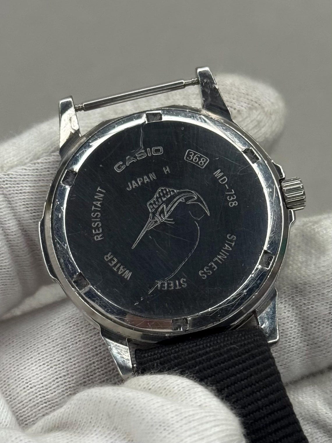 Rare Casio Marlin Moonphase MD-738 Quartz Men’s Watch - Etsy