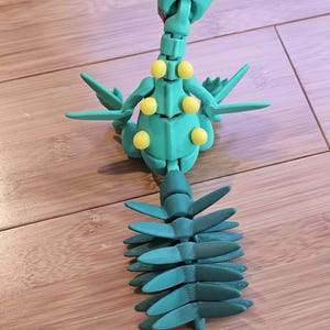 Sceptile Flexible Articulated 3D Print - Pokemon Toy Figure - Etsy