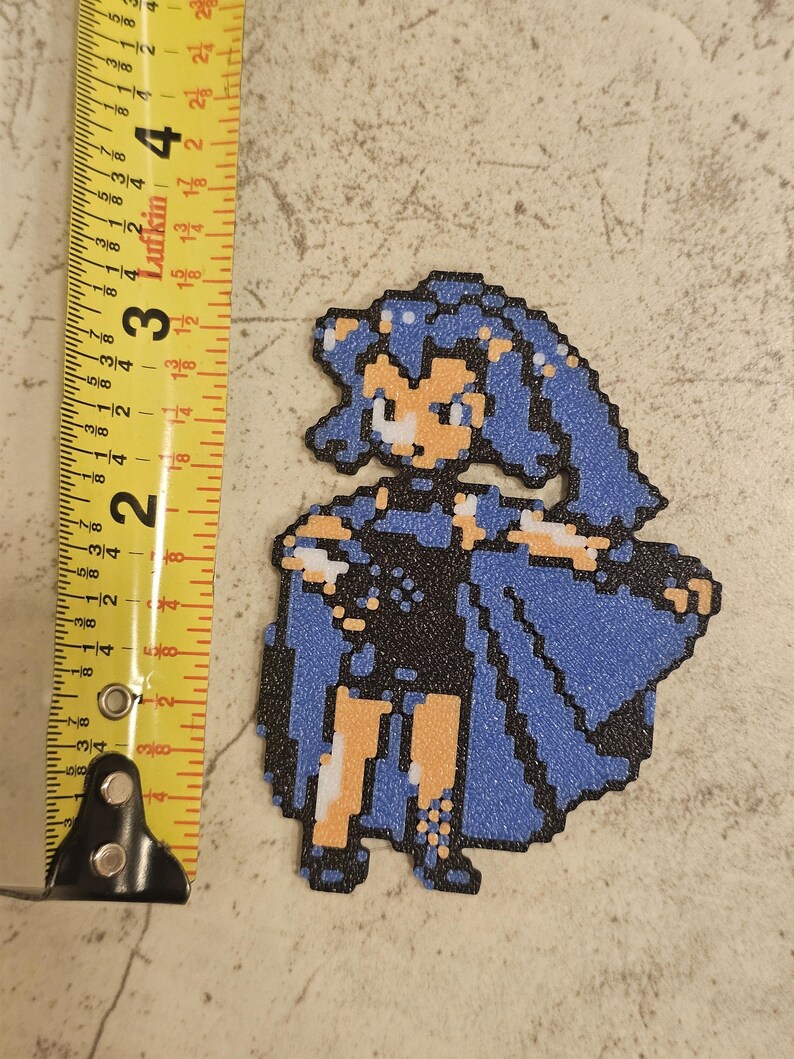 Pokemon Trainers Sprite 3D Printed Magnet - Etsy