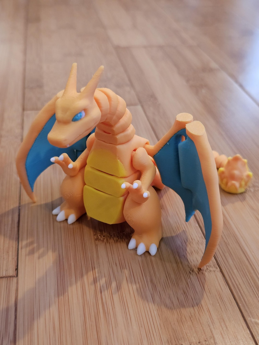 Charizard Flexible Articulated 3D Print - Pokemon Toy Figure - Etsy