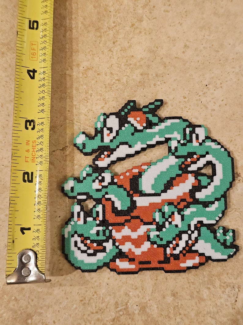 Pokemon Video Game Sprite 3D Printed Magnet Part 5 - Over 250+ Options ...