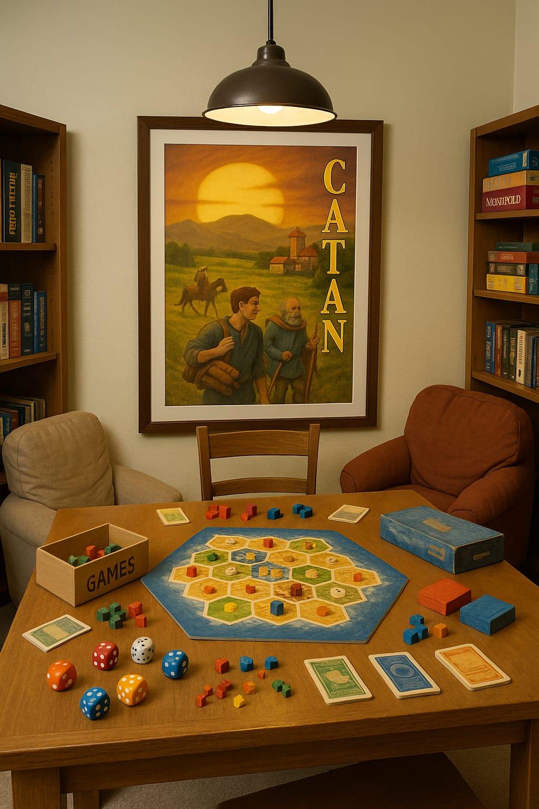 Printable Poster Catan A3 HD - Etsy