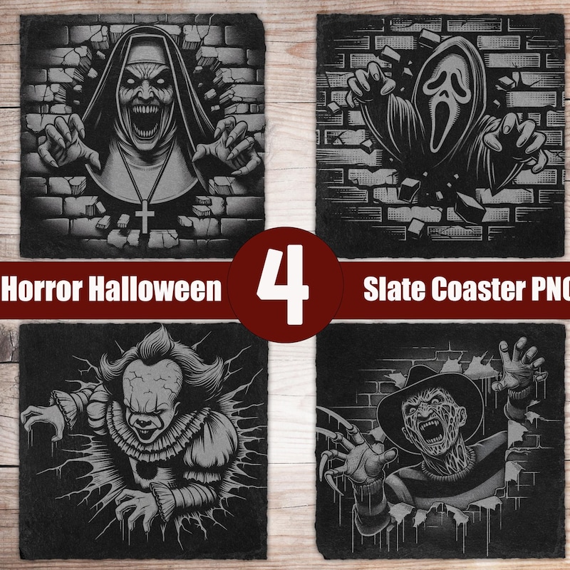 Ghostface Scream Coaster - Etsy