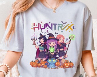 Spooky Huntrix Halloween PNG, Printable Kpop Demon Hunters Clipart ...