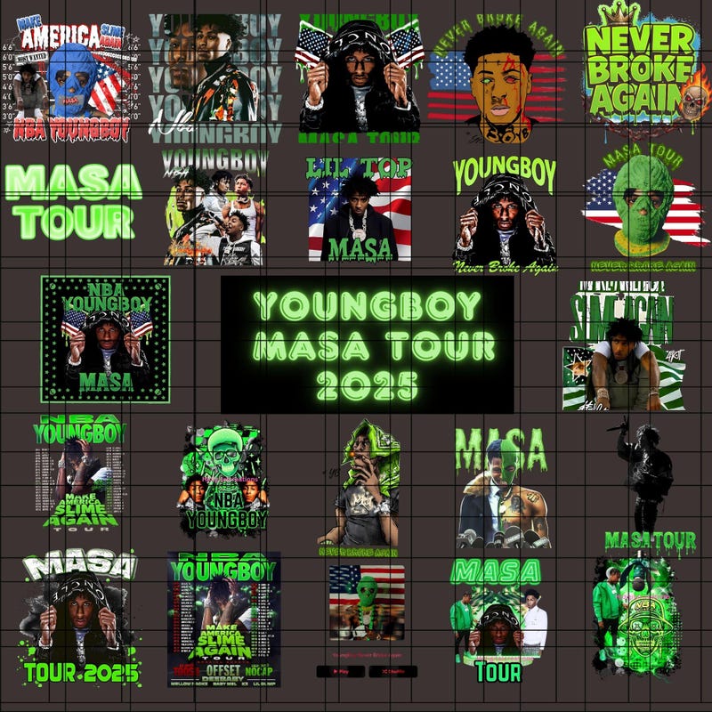 Young Boy Concert 2025 Tshirt - Etsy