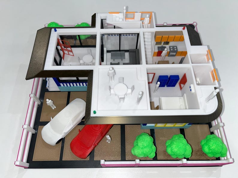 3d-printed Custom House Model / 3d-printed Architectural Model / Your ...