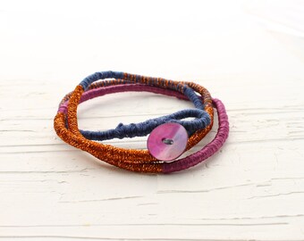 Fiber Bracelet | Etsy