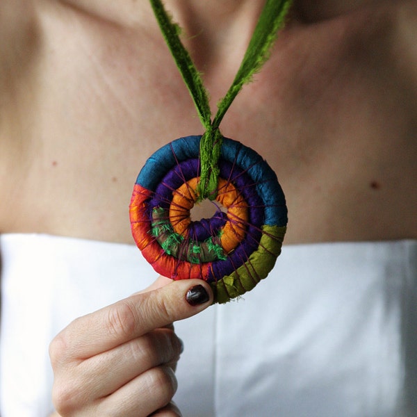 Fabric Necklace - Etsy