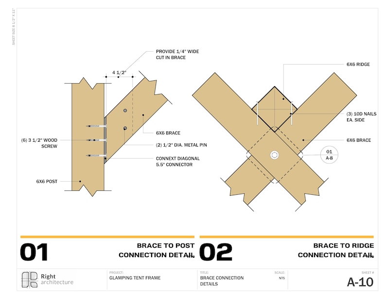 DIY Glamping Tent Frame Plans 2025 Step-by-step Blueprint (digital ...