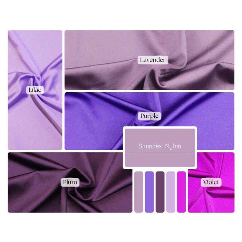 4-way Stretch Milliskin Spandex Nylon Fabric: Dancewear, Gowns ...