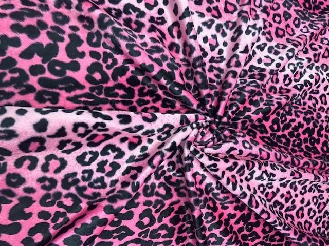 Animal Print Faux Fur Fabric: 60" Wide Velboa - Cow, Tiger, Leopard ...
