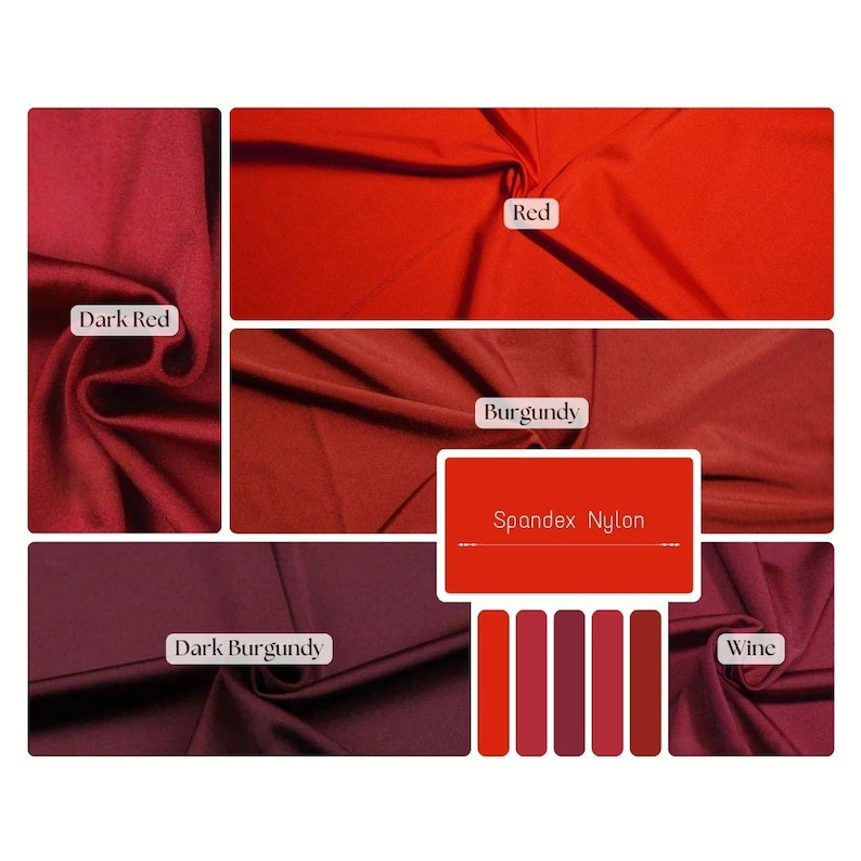 4-way Stretch Milliskin Spandex Nylon Fabric: Dancewear, Gowns ...