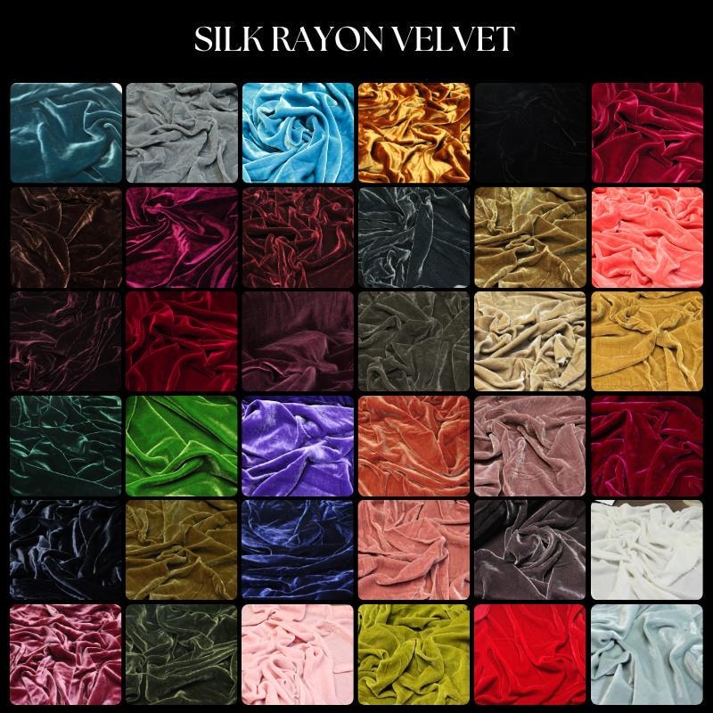 Real Silk Fabric - Etsy