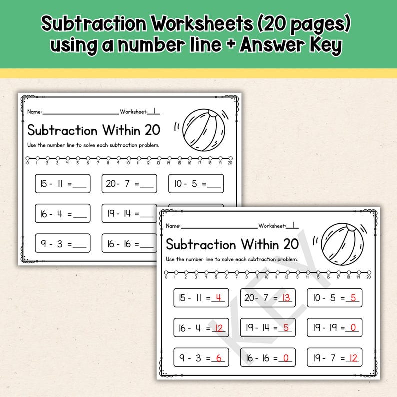 Summer Math Packet for Kindergarten and First Grade | Addition and ...