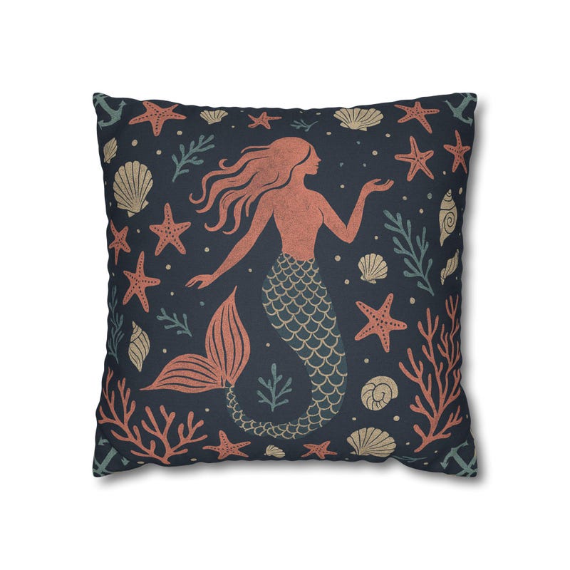 Mermaid Pillow - Etsy